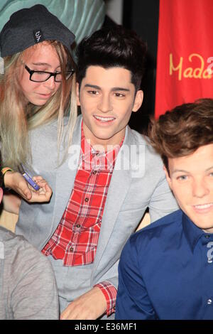 One Direction wax figures unveiled at Madame Tussauds in New York City ...