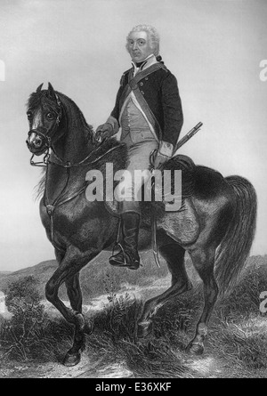 American General Henry Lee, known as Lighthorse Harry Lee. Digitally ...