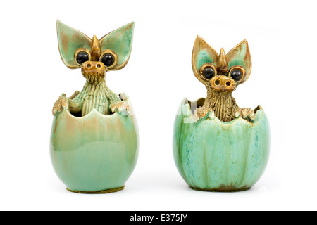 "Good-Luck" ceramic hatching dragon ornament by Yare Designs, a studio pottery founded in 1969 ...