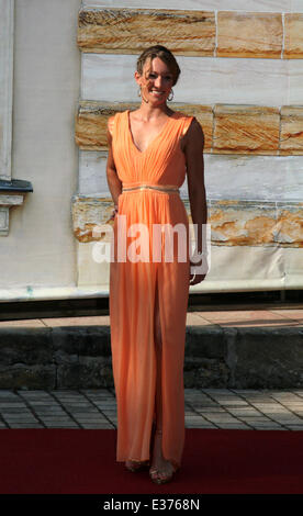 Guests attend the opening of the 2013 Bayreuth Festival Featuring: Ann ...