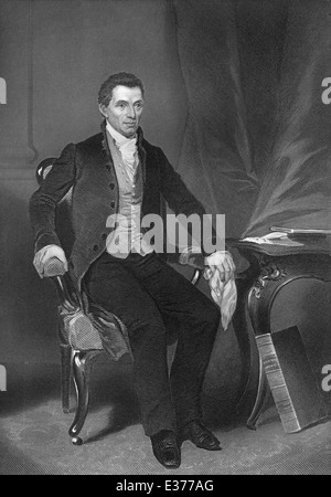 James Monroe, 1758 - 1831, 5th President of the United States of ...