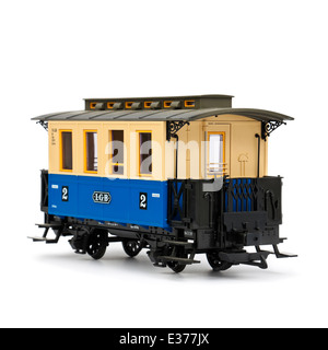 LGB (Lehmann Garden Railway) G-Scale model passenger coach Stock Photo ...