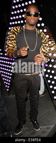 London-born singer and rapper Baby Blue's single release party at W ...