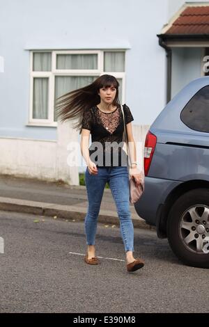 Rachel Bright who plays Poppy Meadows in BBC Eastenders seen leaving ...