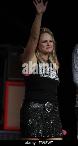 Country superstar Miranda Lambert performs live at the Farm Bureau in ...