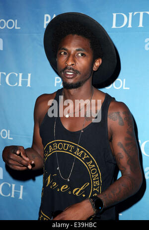 American rapper Shwayze makes an appearance at Ditch Pool Featuring ...