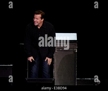 American stand-up comedian and ventriloquist Jeff Dunham performing in ...