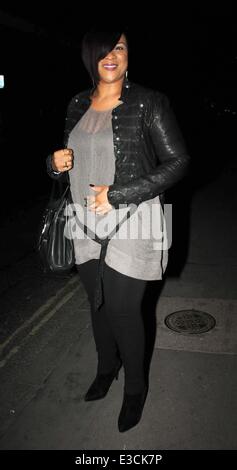 Nicole Smallwood fashion collection launch Featuring: Lizzie Cundy ...