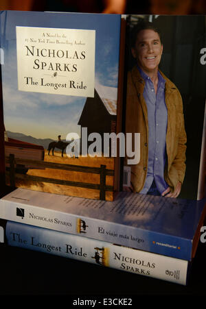 Author Nicholas Sparks promotes his book 'The Longest Ride' presented ...