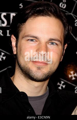 Media Day for Macbeth at Lincoln Center. Featuring: Jonny Orsini ...