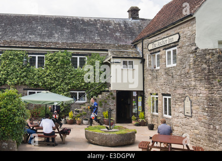 The Anchor Pub, Tintern, Monmouthshire, Wales, United Kingdom Stock ...