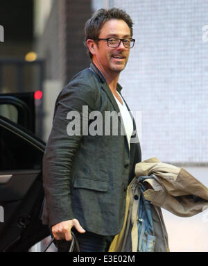 Dominic Power outside the ITV studios Featuring: Dominic Power Where ...