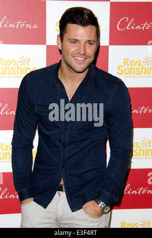 Mark Wright signs copies of his official 2014 calendar at Clintons at ...