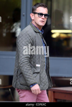 Scott Marsden outside the ITV studios Featuring: Scott Marsden Where ...