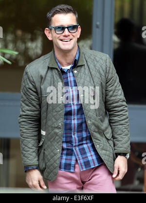 Scott Marsden outside the ITV studios Featuring: Scott Marsden Where ...