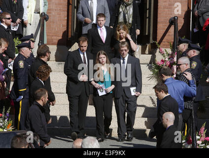 The funeral of Colleen Ritzer, the 24-year-old math teacher from ...