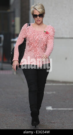Sarah Symonds outside the itv studios Featuring: Sarah Symonds Where ...
