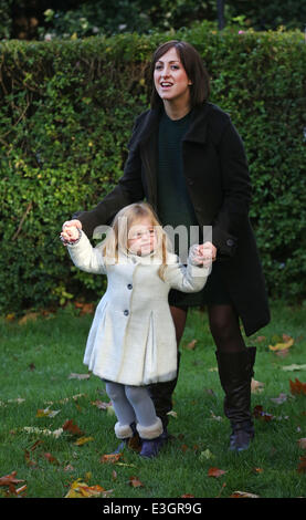 'Meet Santa' photocall held at ZSL London Zoo Featuring: Natalie ...