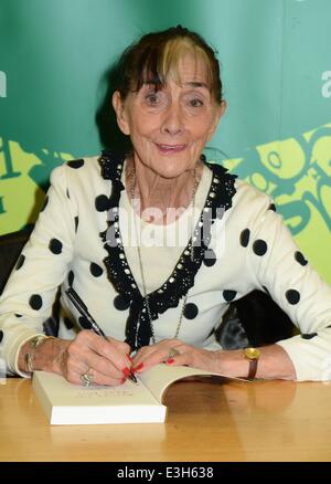 'Eastenders' actress June Brown at her 'Before the year Dot' book ...