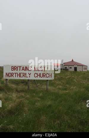 Most Northerly Church Norwick Unst Shetland Islands Scotland September ...