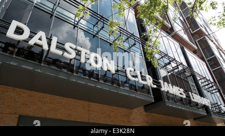 Dalston Library, Hackney modern library Stock Photo - Alamy