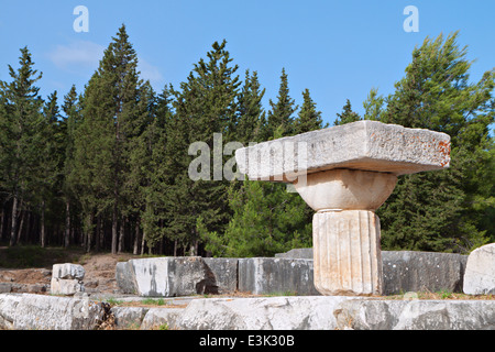The sanctuary of Asklepius (Asklepieion or Asclepio) at Kos island in ...