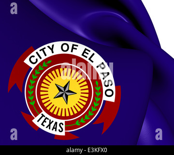 Flag of El Paso, Texas Stock Photo - Alamy