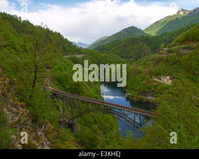 Centovalli - hundred valleys, Switzerland: View from Intragna on the ...