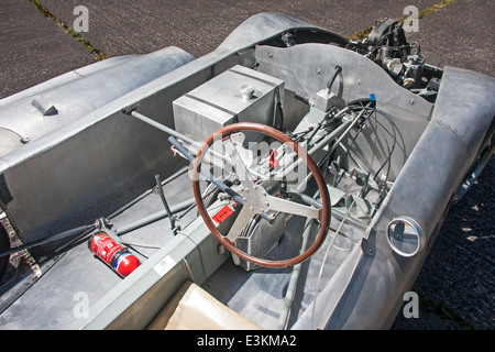 Interior, engine, and chassis details of Rex McCandless R2, 4-wheel ...