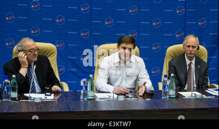 Expedition 40 Post Docking Statement Stock Photo - Alamy