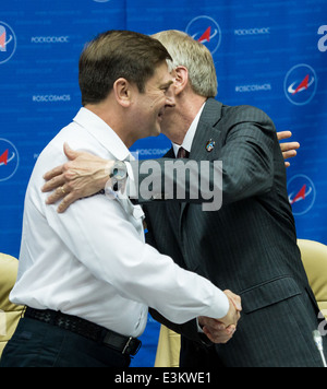 Expedition 40 Post Docking Statement Stock Photo - Alamy