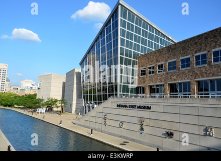 INDIANAPOLIS - JUNE 17: The Indiana State Museum, shown here on June 17 ...