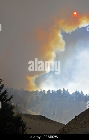 The Schultz Fire, near Vulcan Mine in Coconino National Forest, is a ...