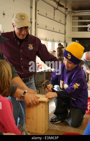 At Crane Meadows National Wildlife Refuge, students and staff, led by ...