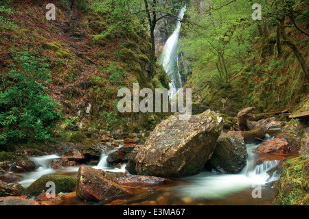 Grey Mares waterfall ,Kinlochleven, Scotland Stock Photo - Alamy