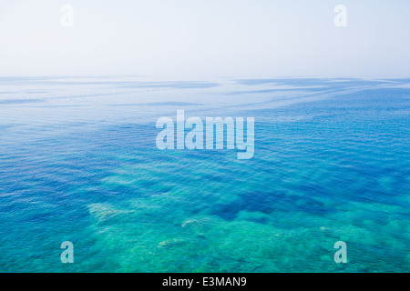 Adriatic sea water, airview. Blue water background Stock Photo - Alamy