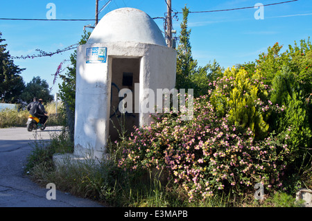 A military sentry box, Platani, Kos, Greece Stock Photo - Alamy