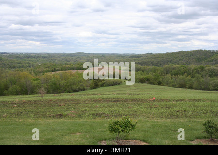 Mississippi River, 'The Driftless Area', Wisconsin Stock Photo - Alamy