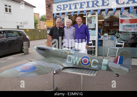 Biggin Hill, London, UK. 25th June, 2014. Barry & Sally O'Connor ...