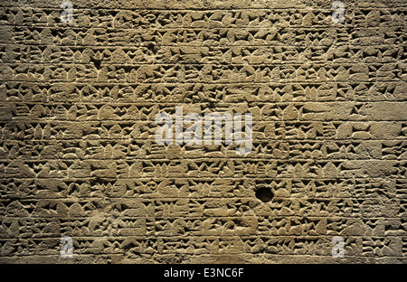 Detail: Assyrian King Sennacherib in Lachish city. Sennacherib's Great ...