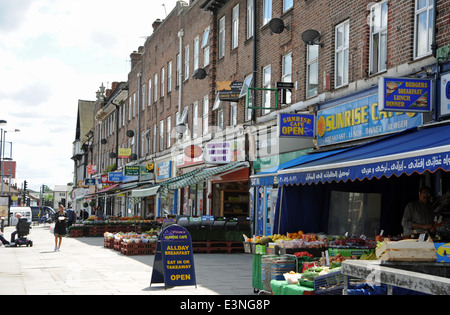 Shops in East Acton in the London Borough of Hammersmith and Fulham ...