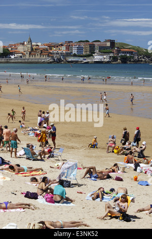 City of Gijon, Xixon, Asturias, Spain Stock Photo - Alamy