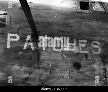 This photo from the 90th Bomb Group shows a B-24 Liberator bomber from ...