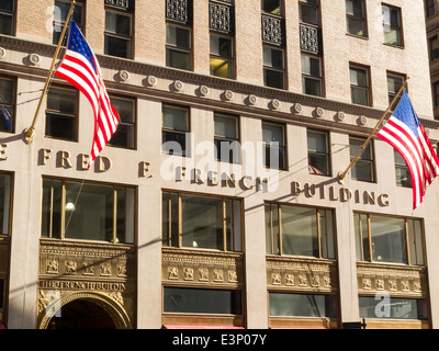 The Fred F. French building is an historic landmark on Fifth Avenue in ...
