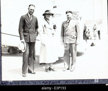 This image features Arthur C. Goebel, a key participant in the Dole Air ...