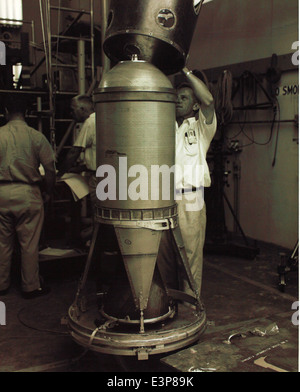 The Convair/General Dynamics Atlas Able missile, launched from Patrick ...