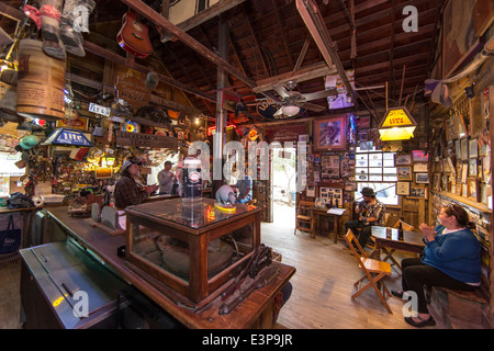 Bar in tiny luckenbach, Texas, USA Stock Photo - Alamy