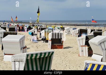 Beach - Wangerooge - Germany - August 2013 Stock Photo - Alamy