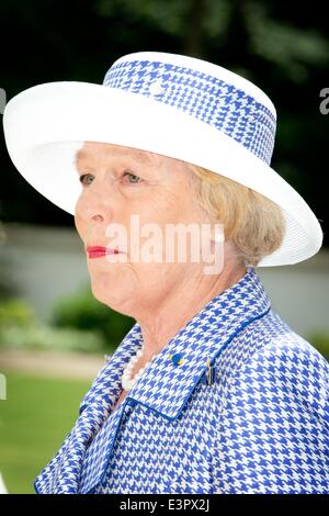 Grand Mistress Martine van Loon-Labouchere of the Royal household ...