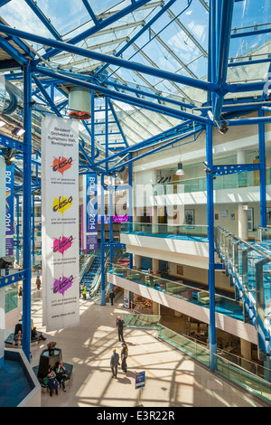 Interior of the International Convention Centre ICC Birmingham UK Stock ...